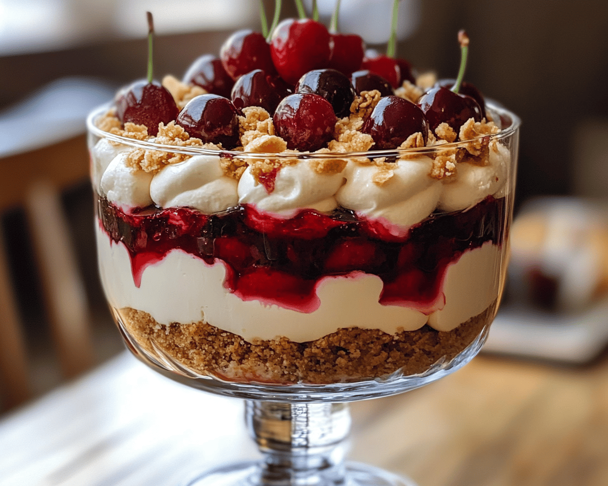 Cherry Cheesecake Trifle – Welcome Home