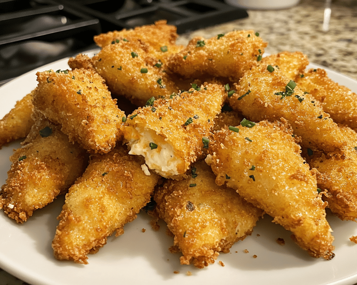 Crispy Crab Rangoon Mozzarella Sticks Recipe – Welcome Home