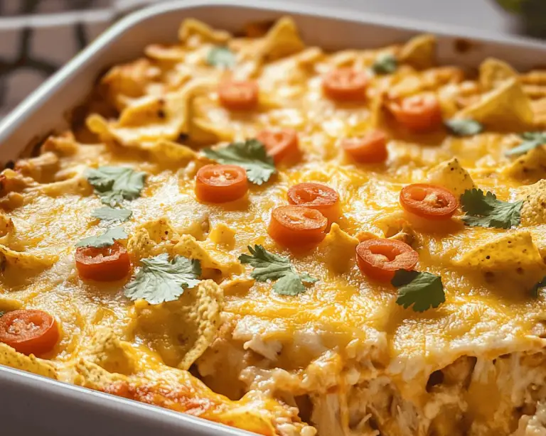 Easy Nacho Chicken Casserole – Mexican Recipe – Welcome Home