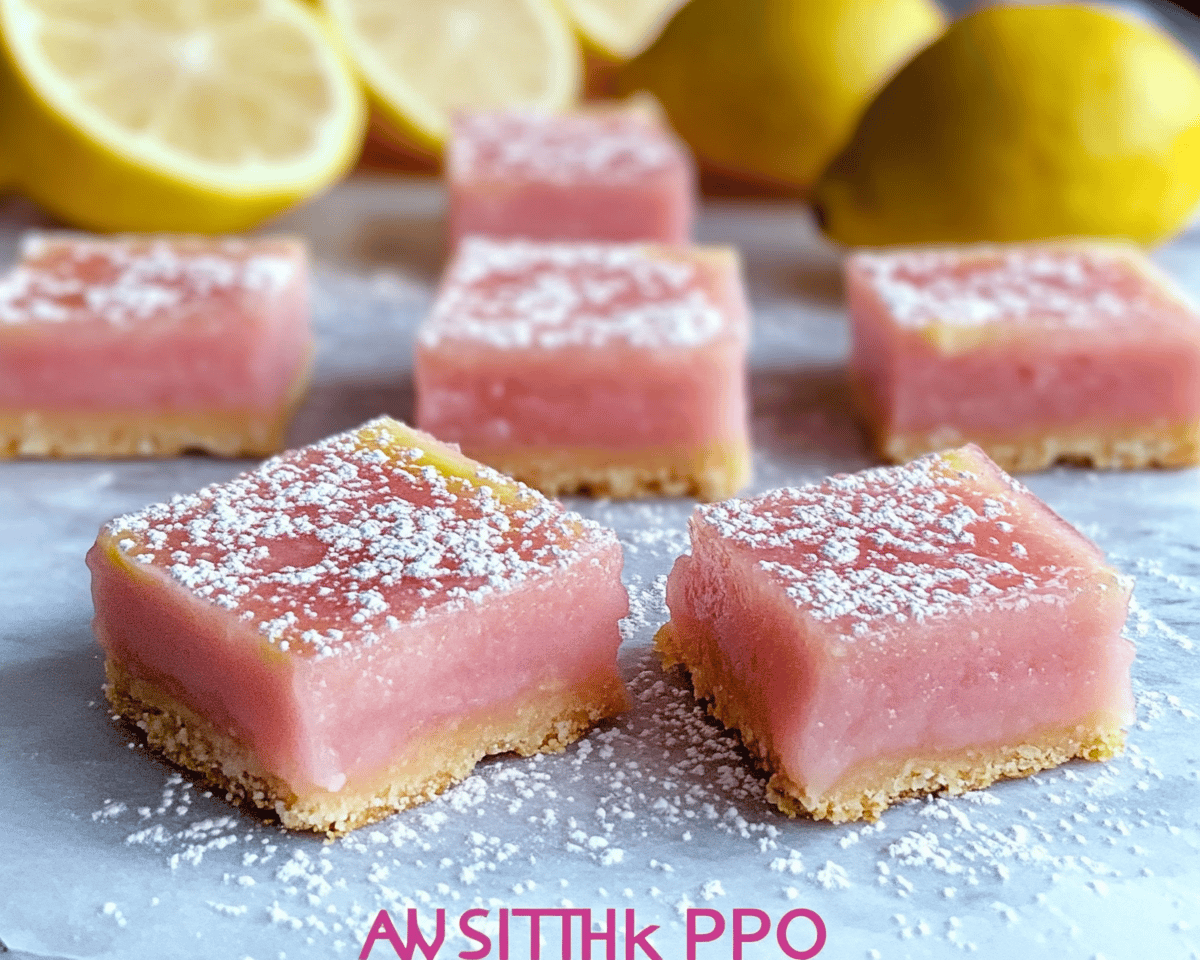 A Must-Try Pink Lemonade Bars Recipe – Welcome Home
