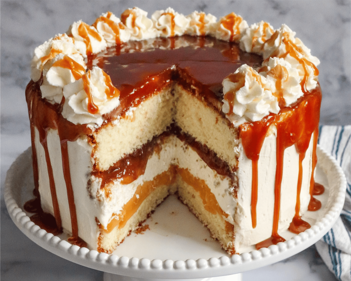 Caramel Cloud Cake – Welcome Home