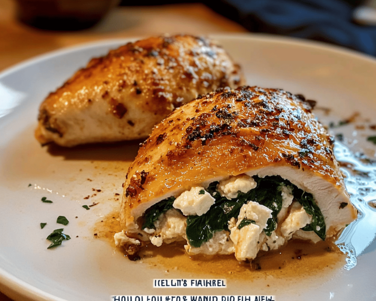 Irresistible Air Fryer Stuffed Chicken Fillet with Spinach & Feta ...