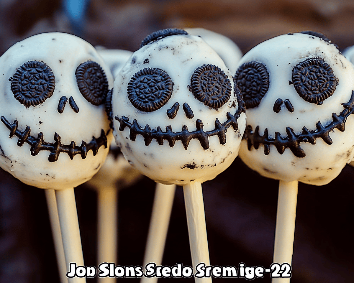 Jack Skellington Oreo Pops – Welcome Home
