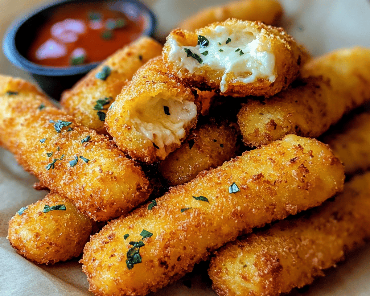 Cheesy Mozzarella Sticks – Gooey, Crispy & Totally Irresistible ...