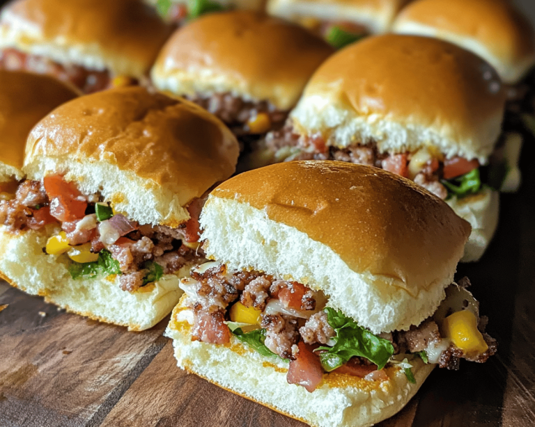 Chopped Club Sliders – Bite-Sized, Savory & Perfect for Sharing ...