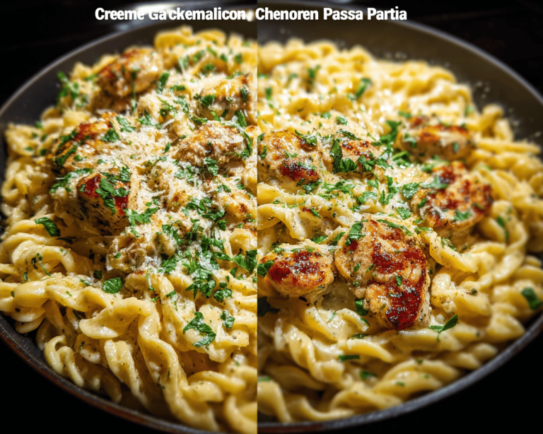 Creamy Garlic Parmesan Chicken Pasta – Rich, Velvety & Packed with ...
