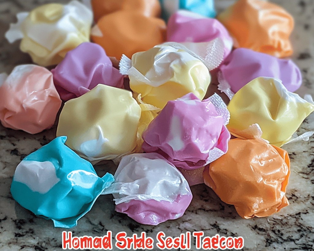 Homemade Saltwater Taffy – Chewy, Sweet & Bursting with Classic Candy ...