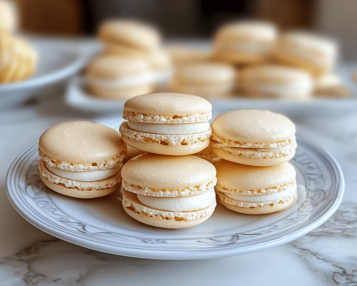 Irresistible Vanilla Macarons Recipe – Welcome Home