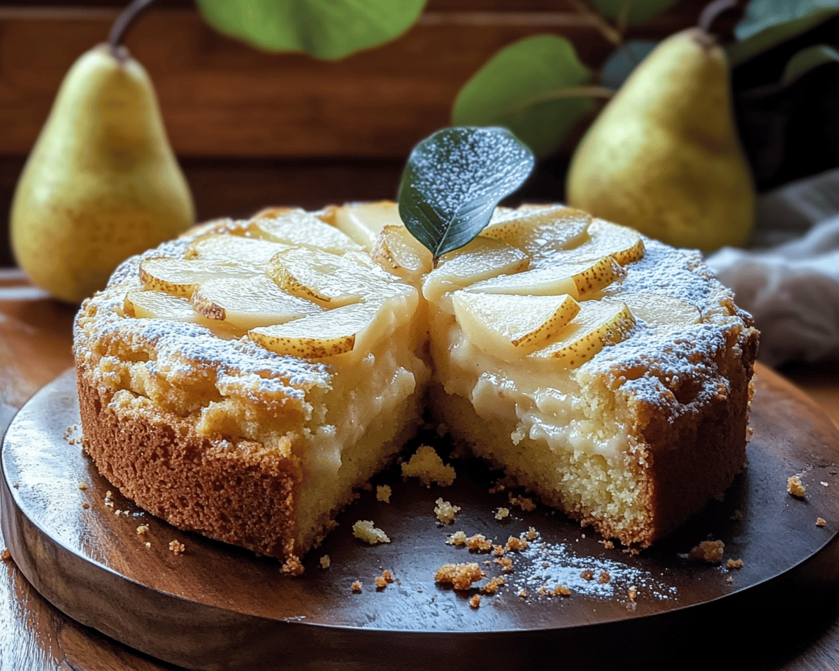 Italian Pear Cake – Welcome Home