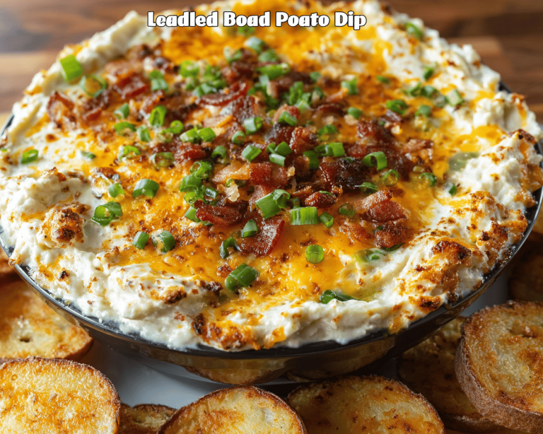 Loaded Baked Potato Dip – Creamy, Cheesy & Crowd-Pleasing Goodness ...