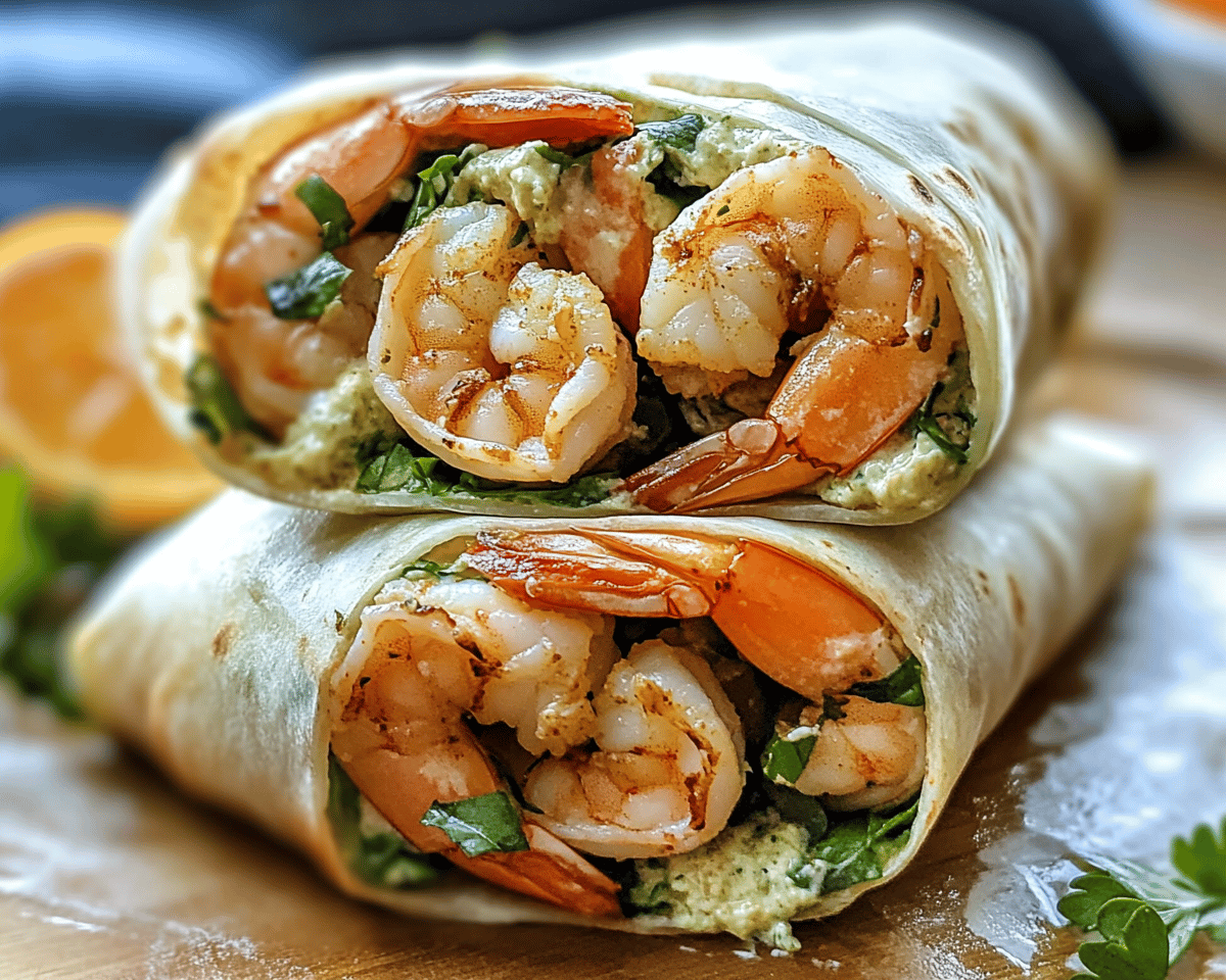 Quick & Easy Shrimp Wrap – Welcome Home