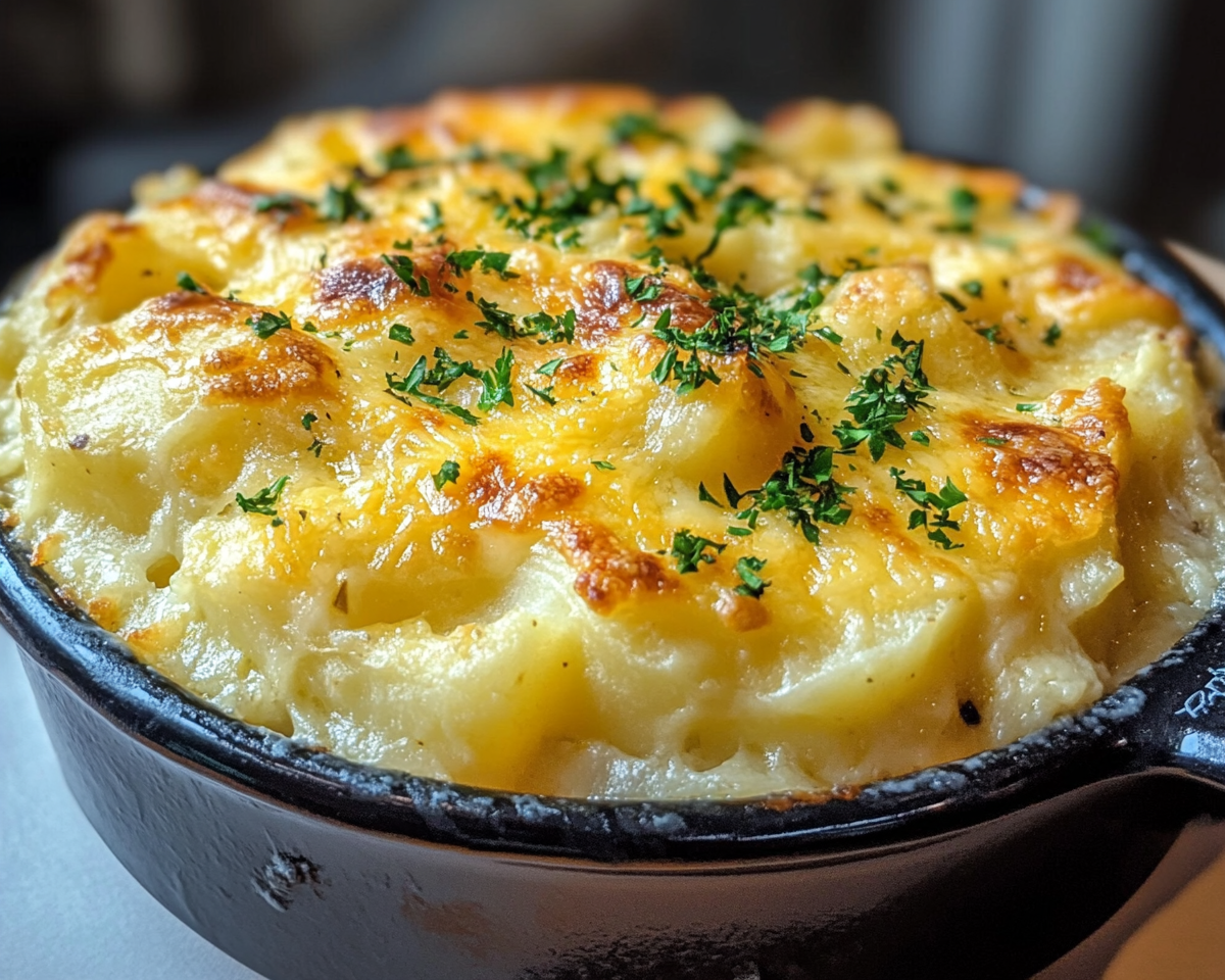 Cheesy Potatoes – Welcome Home