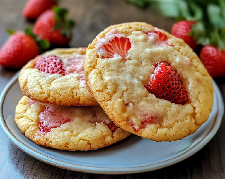 Melt-in-Your-Mouth Strawberry Cookies Recipe – Welcome Home